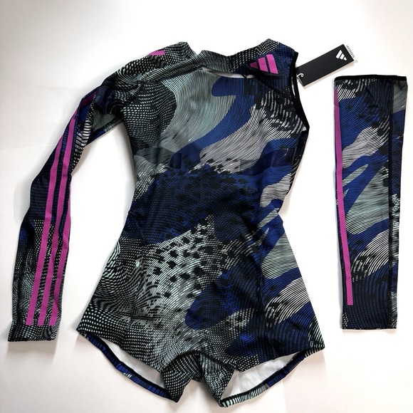 adidas | Pants & Jumpsuits | Womens Adidas Leotard Pro Elite Team ...